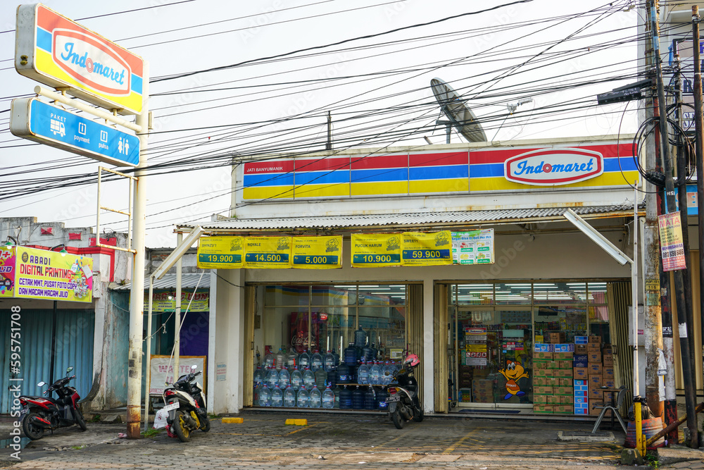 Semarang - April, 2023 : PT Indomarco Prismatama or Indomaret (short ...