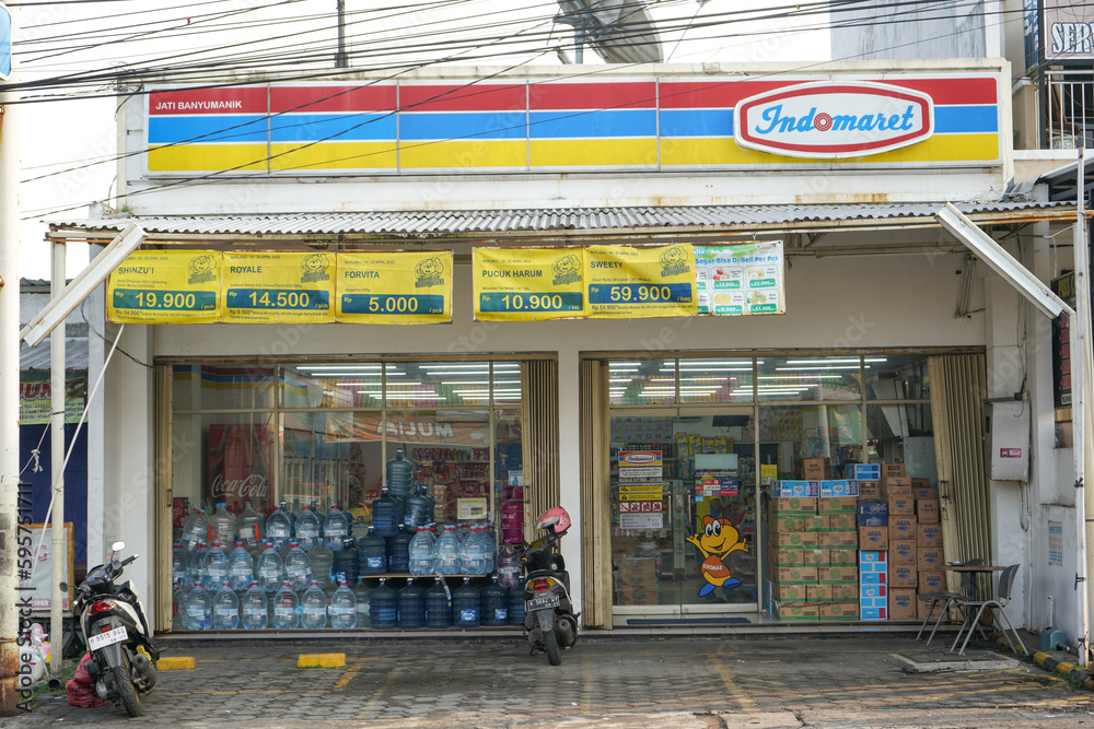 Semarang - April, 2023 : PT Indomarco Prismatama or Indomaret (short ...
