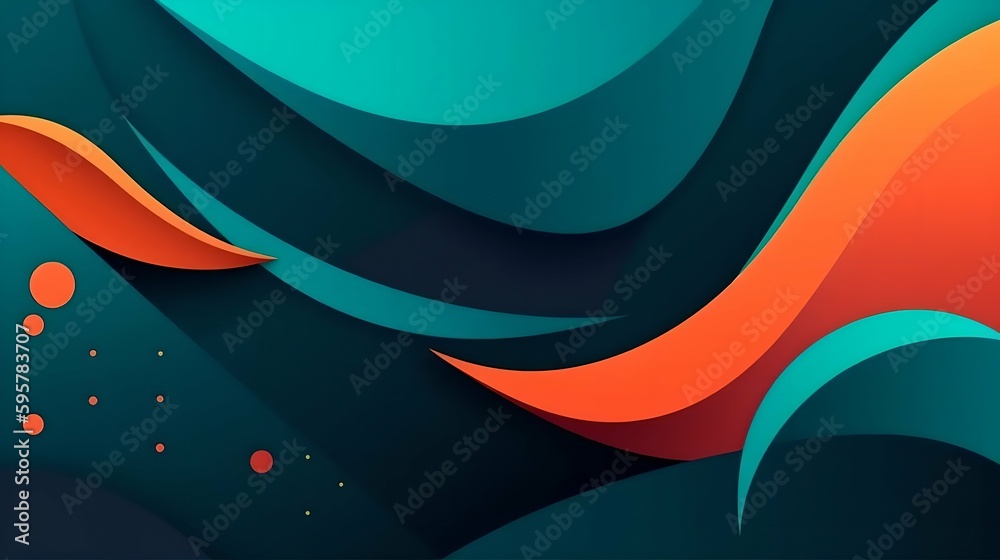 abstract simple background, flat, high detailed. generation AI Stock ...