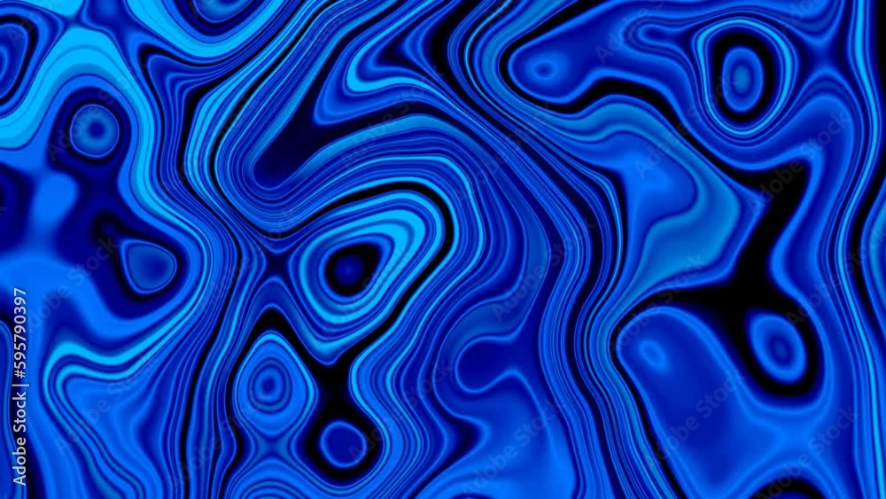 Abstract liquid patterns, flowing fluid shapes , retro psychedelic ...