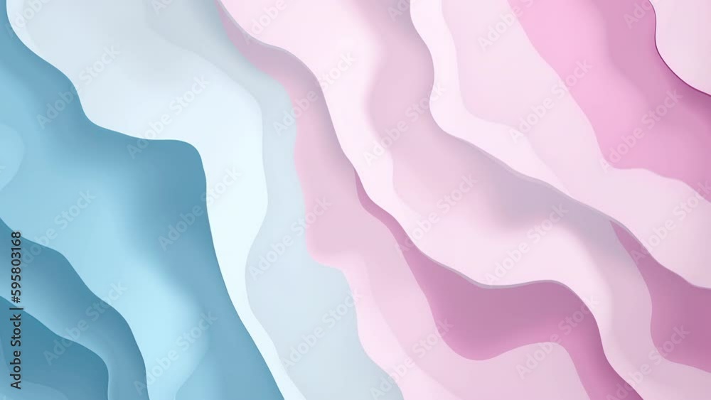 Trans gender background with light pink and blue slowly moving, motion ...