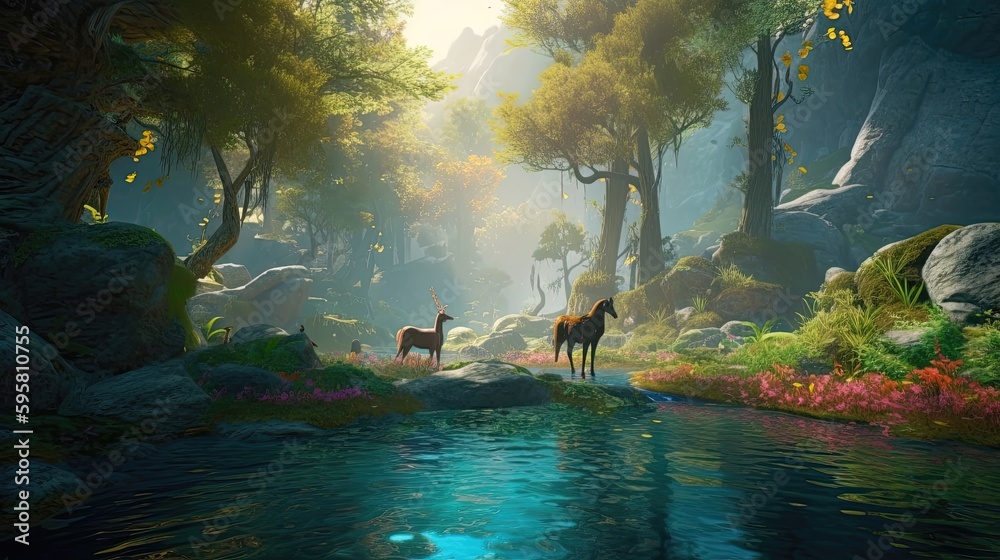 The realm of enchanted creatures is a world of adventure and excitement ...