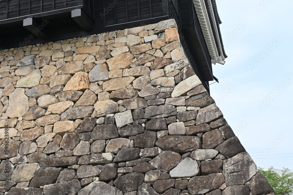 Foto de Japan sightseeing castle tour. 'Kiyosu Castle' Located in Kiyosu City, Aichi Prefecture ...