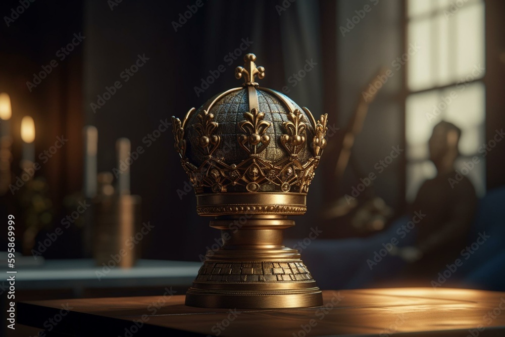 A system of ranking where the winner receives a symbol of royalty ...