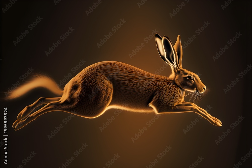 icons of a fast tiger hare fast speed quick minimalist simple plain ...