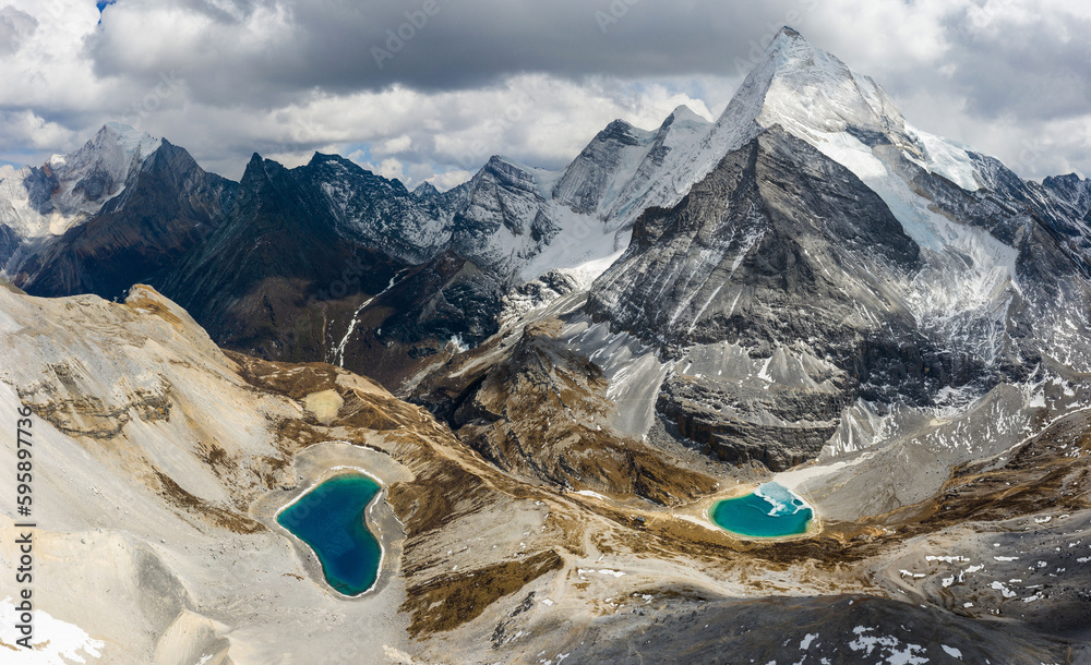 Daocheng yading scenic spot(inagi aden),in Sichuan,China National ...