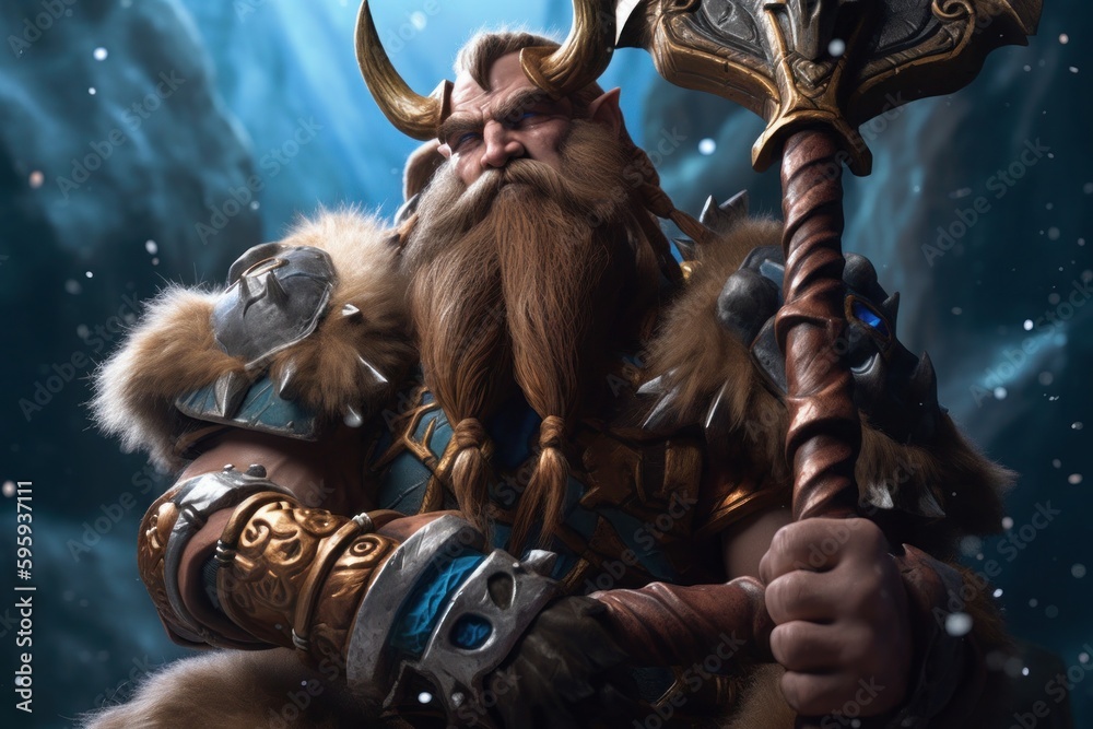 Dwarfs are a fictional humanoid race often depicted in fantasy ...