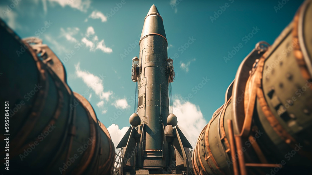 The nuclear warhead and Missiles are ready to be launched. Hypersonic ...