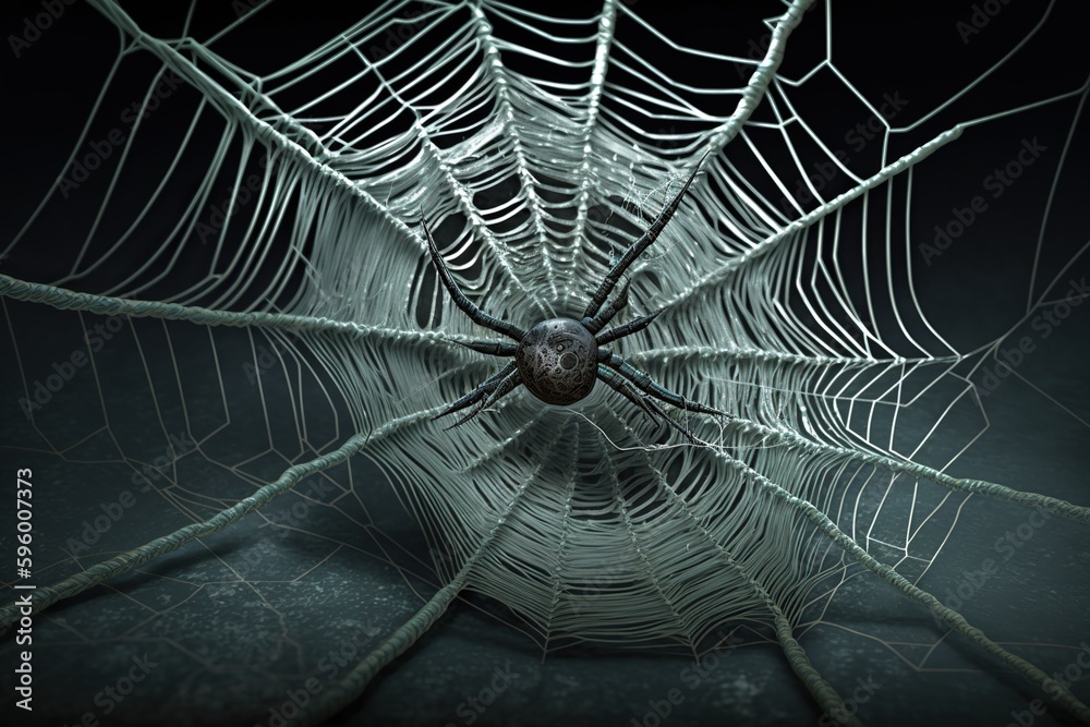 Connector made from a spiders web, concept of Natural Materials and ...