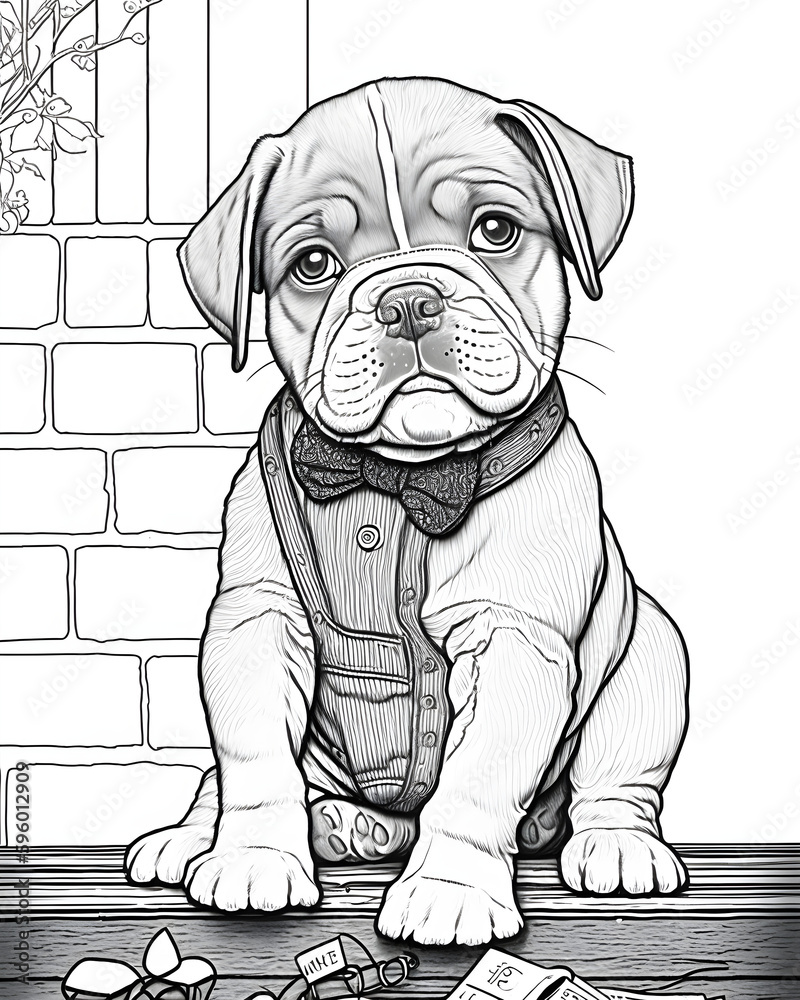 Ganster Coloring Page Coloring Pages