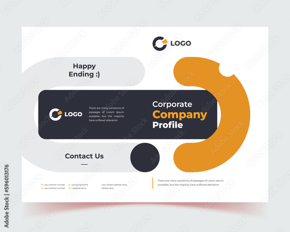 banner design, social media, corporate company profile brochure ...