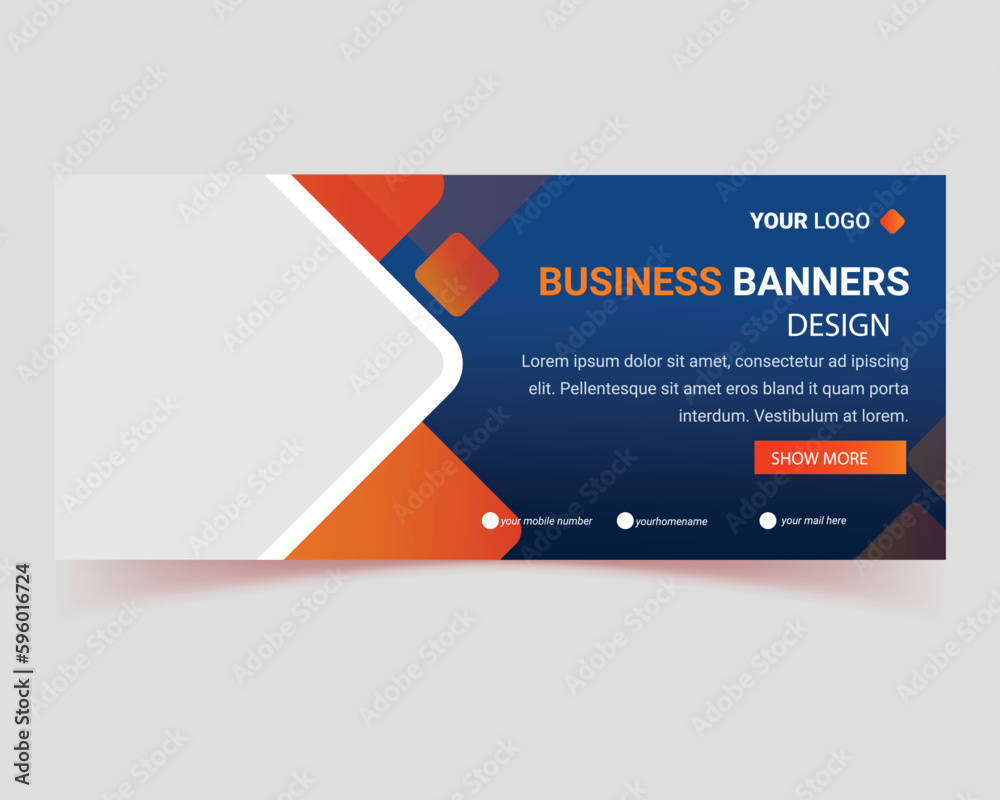business banner design, magazine, presentations, post design, annual ...