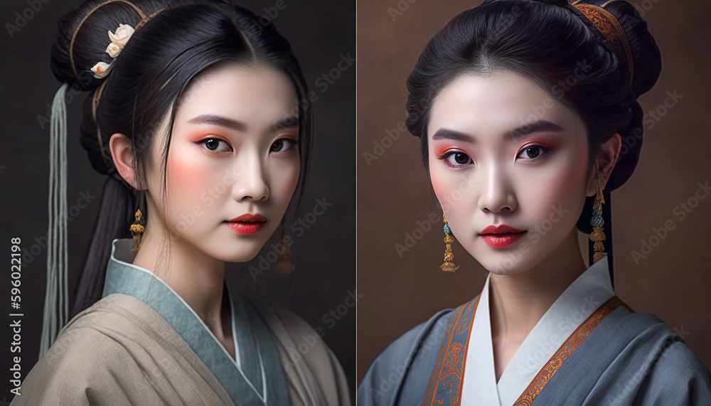 Traditional Chinese Women Makeup
