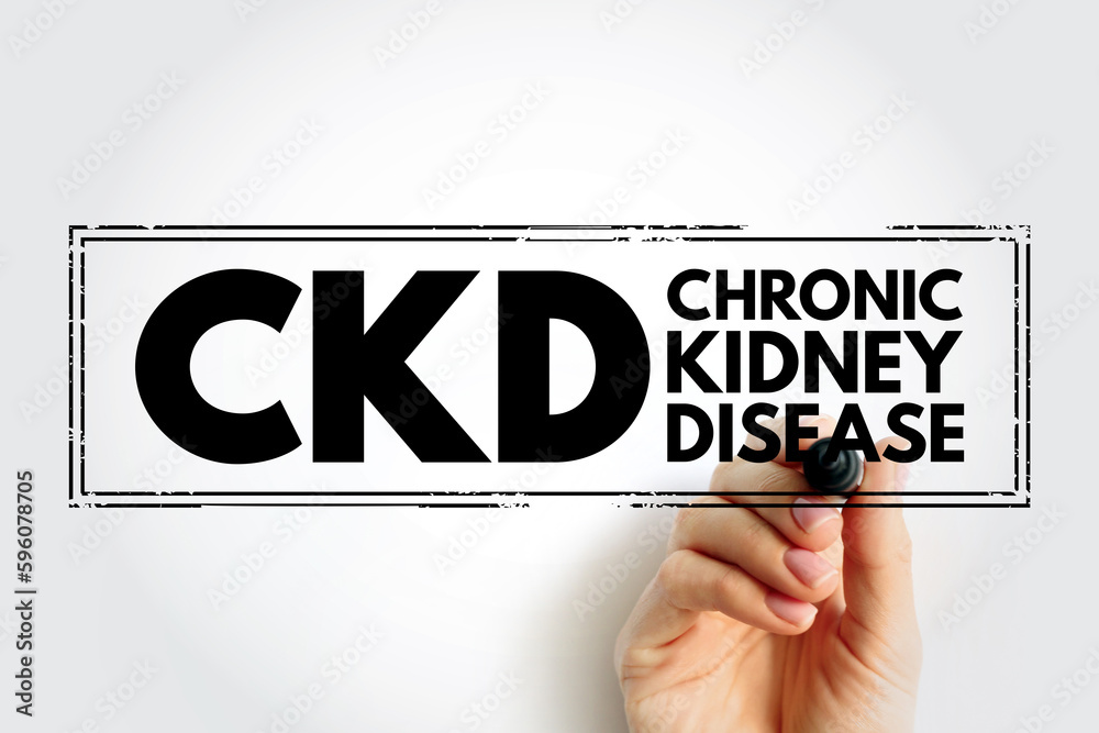 CKD Chronic Kidney Disease - gradual loss of kidney function over a ...