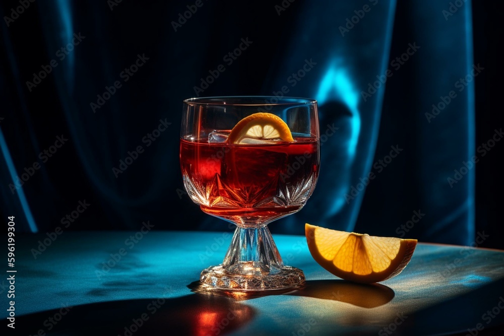 Sazerac cocktail: cognac, bourbon, absinthe, bitters, sugar, lemon zest ...