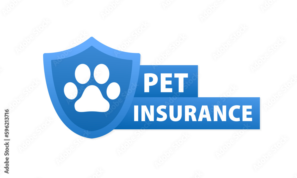 Vetor de Pets and Animal insurance concept. Insurance policy form on ...