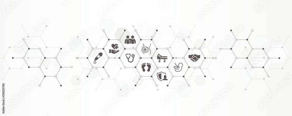 obstetrics / gynecology / prenatal diagnostic banner with the website ...