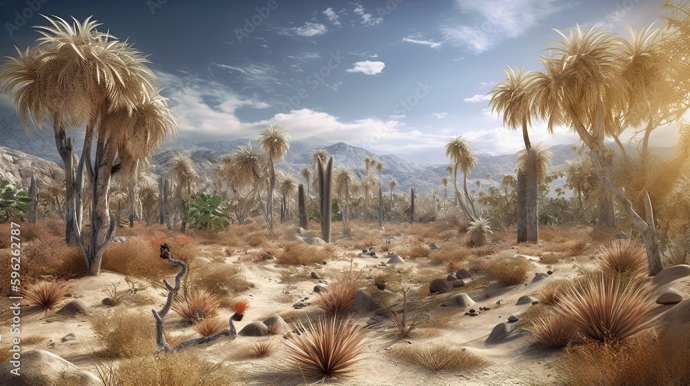 Life in the tropical desert landscape of 10,000 BC was tough, and only ...