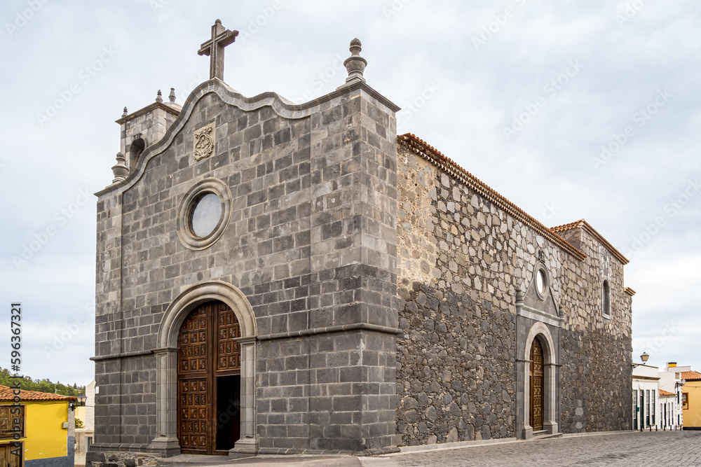 Discover the stone facade of Santuario del Santo Hermano Pedro, the ...