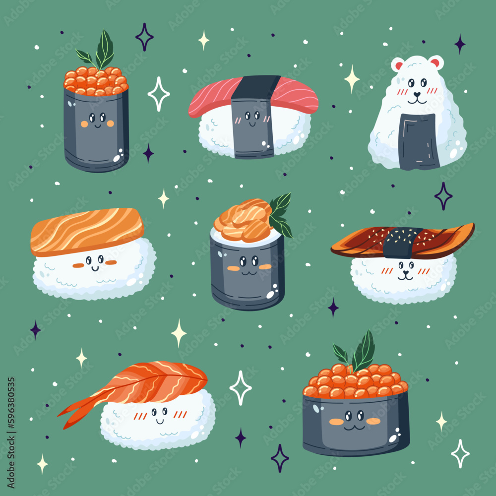 Cute Chibi Food