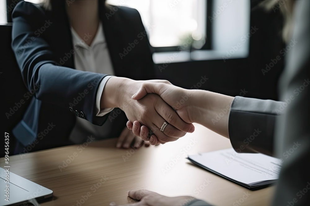 The Art of the Handshake: A Generative AI Interpretation of Business ...