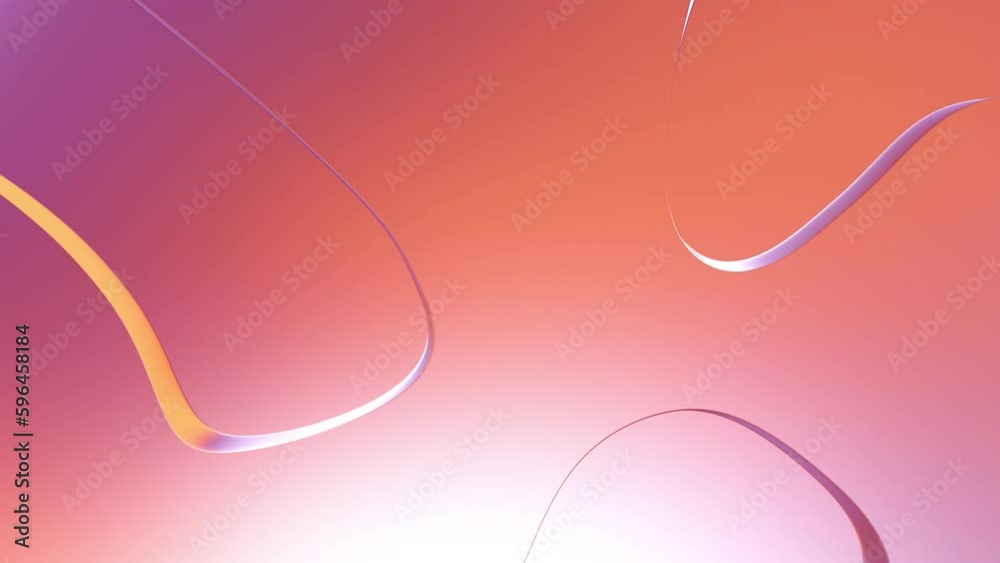 dynamic abstract animation in holographic colours, animated live ...