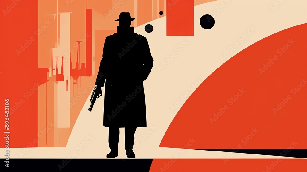 bold, graphic style that captures the urgency and danger of espionage ...