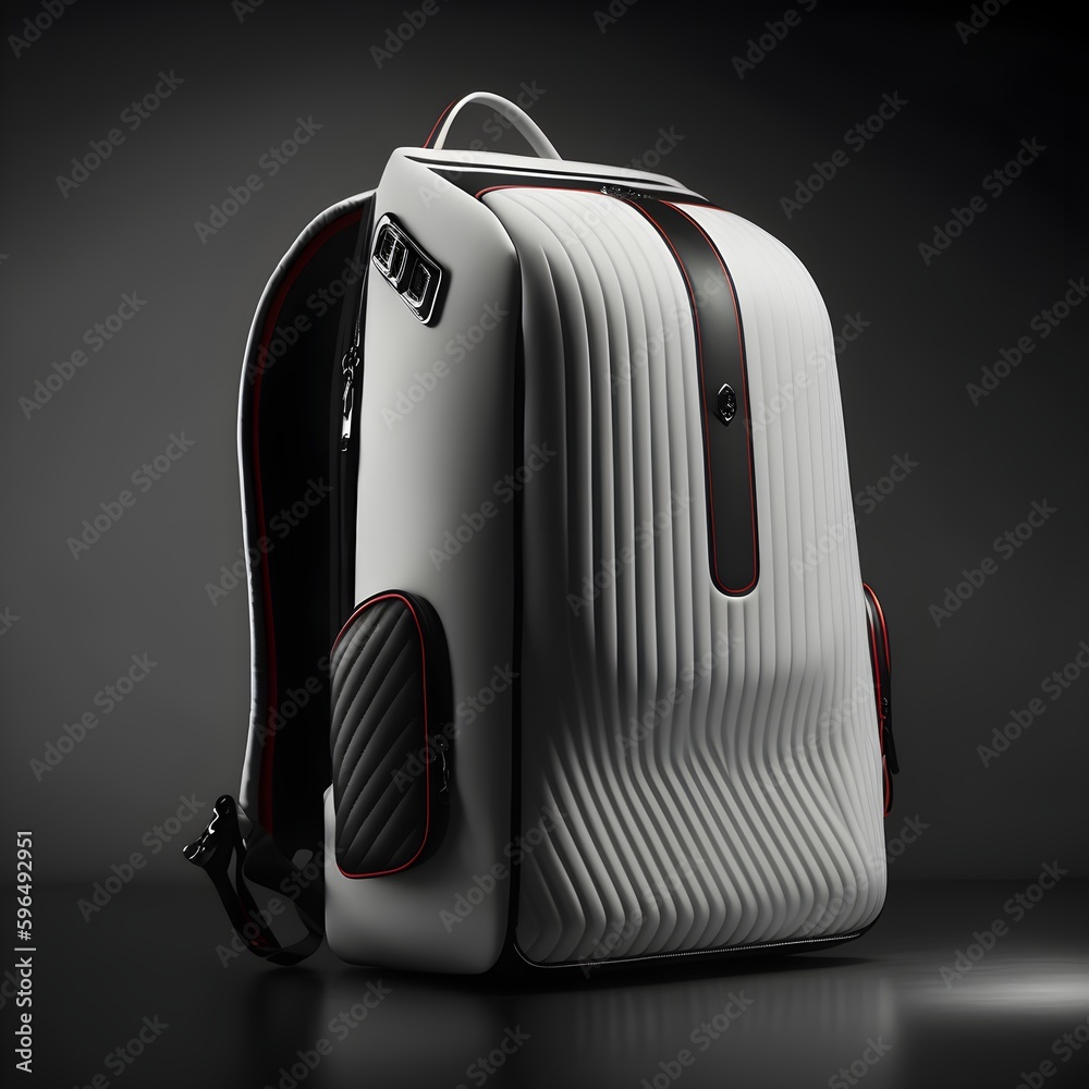 the design of a hard surface backpack made of carbon fibre Mercedes G ...
