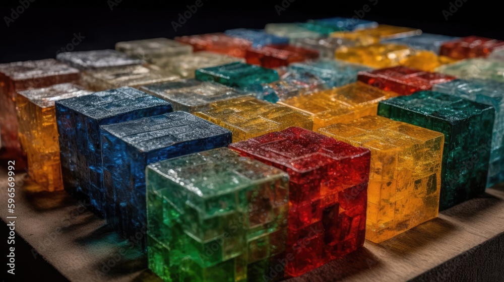 Sustainable Recycled Plastic Pressed in Cubes, Environmentally Friendly ...