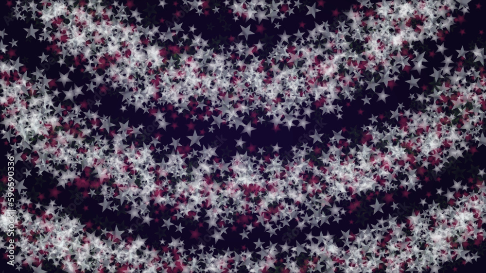 Vector Magical Glowing Background with Silver and Purple Falling Stars ...