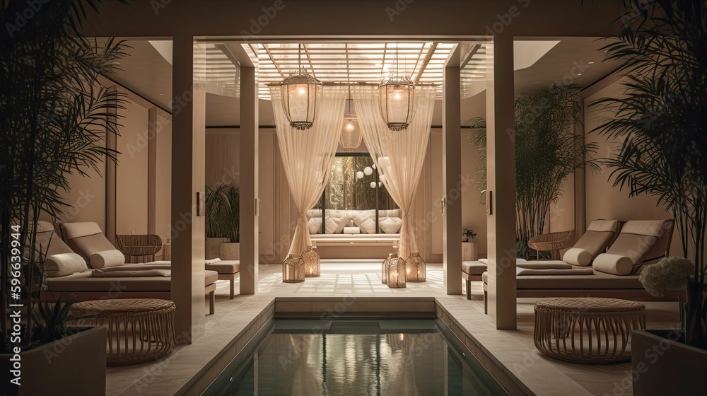 Experience the Serenity of a Tropical Pool Villa Spa Resort with ...