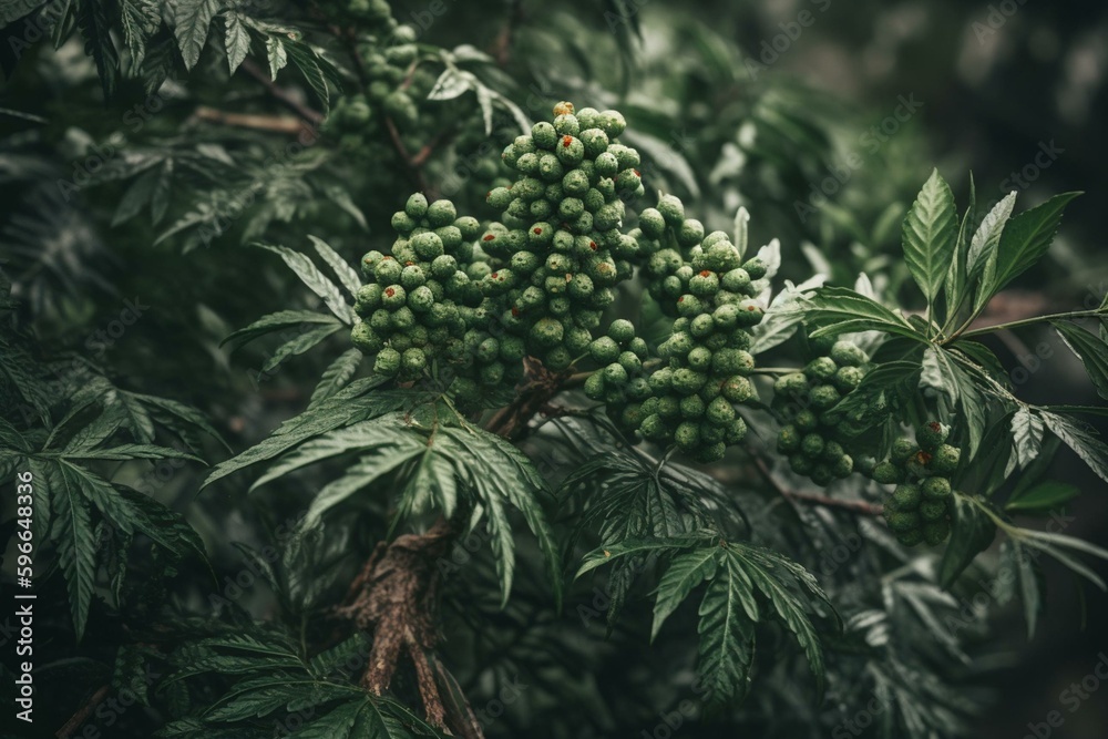 Evergreen tree known as Schinus Molle with multiple names including ...