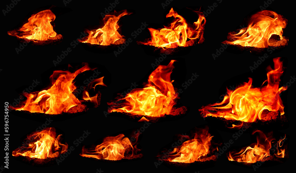 heat power set for background images Stock Photo | Adobe Stock