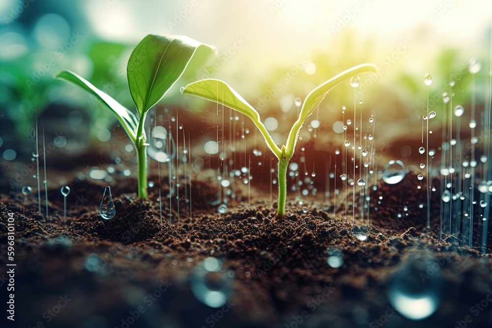 Harmony of Nature and Technology: Sustainable Seed Planting and Digital ...