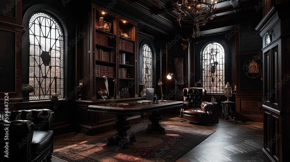 The Dark Side of Office Design: Incorporating Gothic Elements with ...