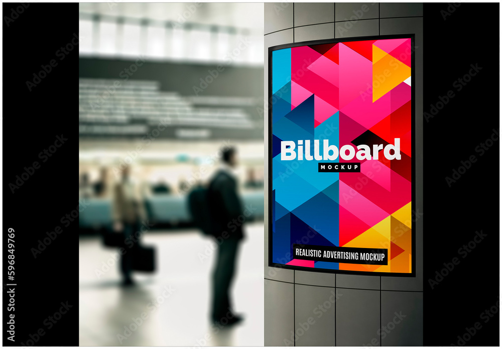 Billboard Mockup Stock Template | Adobe Stock