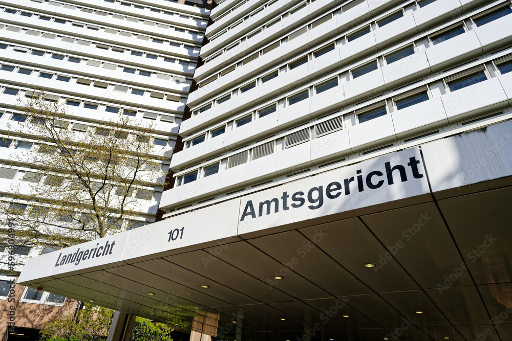 Cologne, Germany, April 25 2023: the Building of regional and local ...