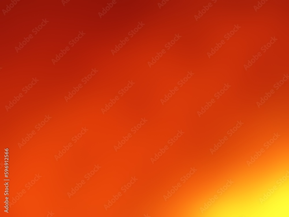 Abstract blur background image of red color gradient used as an ...