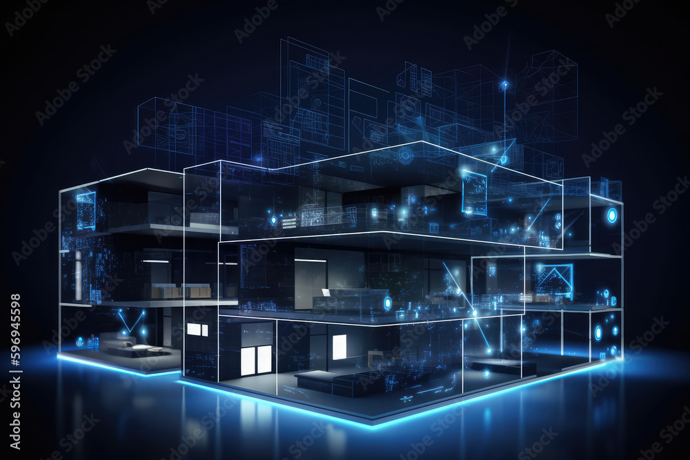 Modern smart home management system using augmented reality , Smart ...