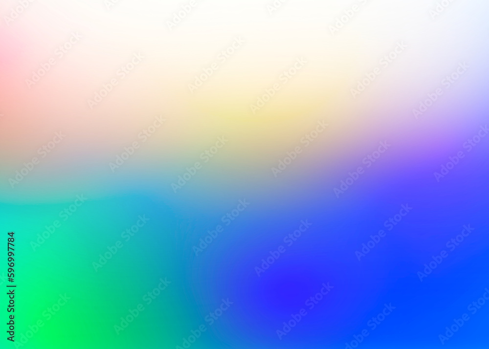 beautiful gradation color light effect with transparent background ...