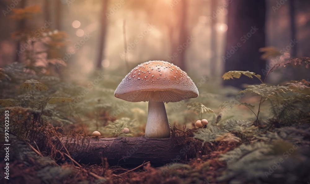 The forest comes alive with magic mushroom sightings Creating using ...