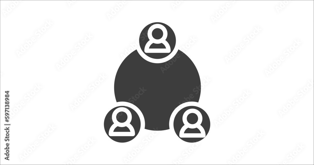 serve icon. Filled serve icon from people and relation collection ...