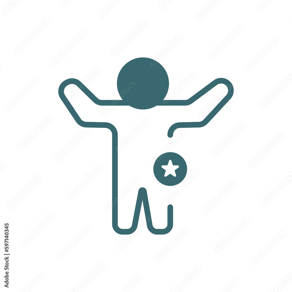 better human icon. Filled better human icon from feeling and reaction ...