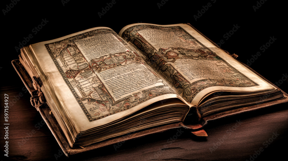 An ancient book was opened, inspiring the use of generative AI ...