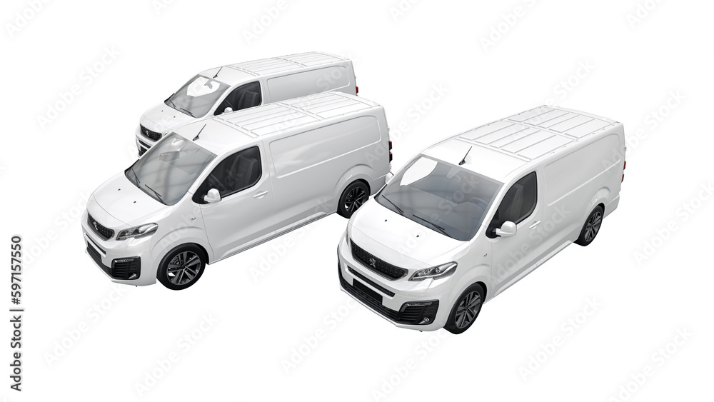 ภาพประกอบสต็อก Paris, France. February 1, 2023. Peugeot Bipper. Three ...