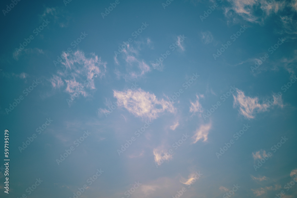 sky background with some soft clouds, Sweet Sky Sunset Sky, Golden hour ...