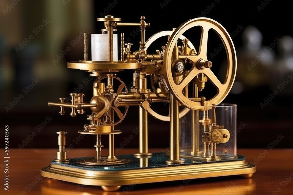 Miniature perpetual motion machine that uses motion to generate energy ...