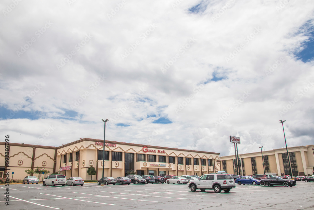 Global retail strip mall on Buford Highway Stock Photo | Adobe Stock