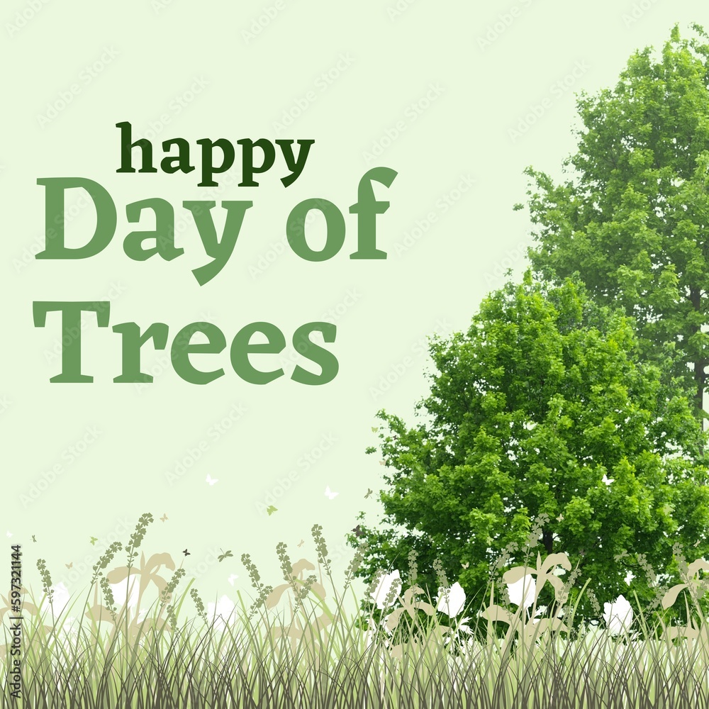 Happy Day of Trees Day in colombia. of Trees is observed in Colombia on ...