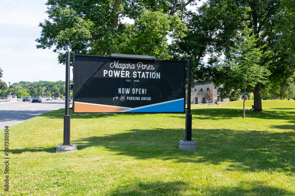 Niagara Falls, ON, Canada - June 30, 2022: Niagara Parks Power Station ...